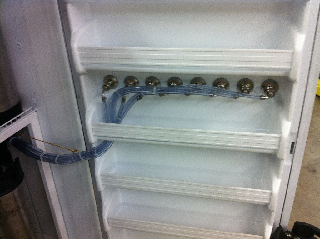 Upright Keezer, 8 taps, 11 kegs | Homebrew Talk - Beer, Wine, Mead ...